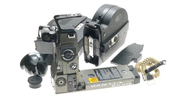 Buy arriflex 16srii 16mm film camera sr2 body 2x 400ft magazines grip ...