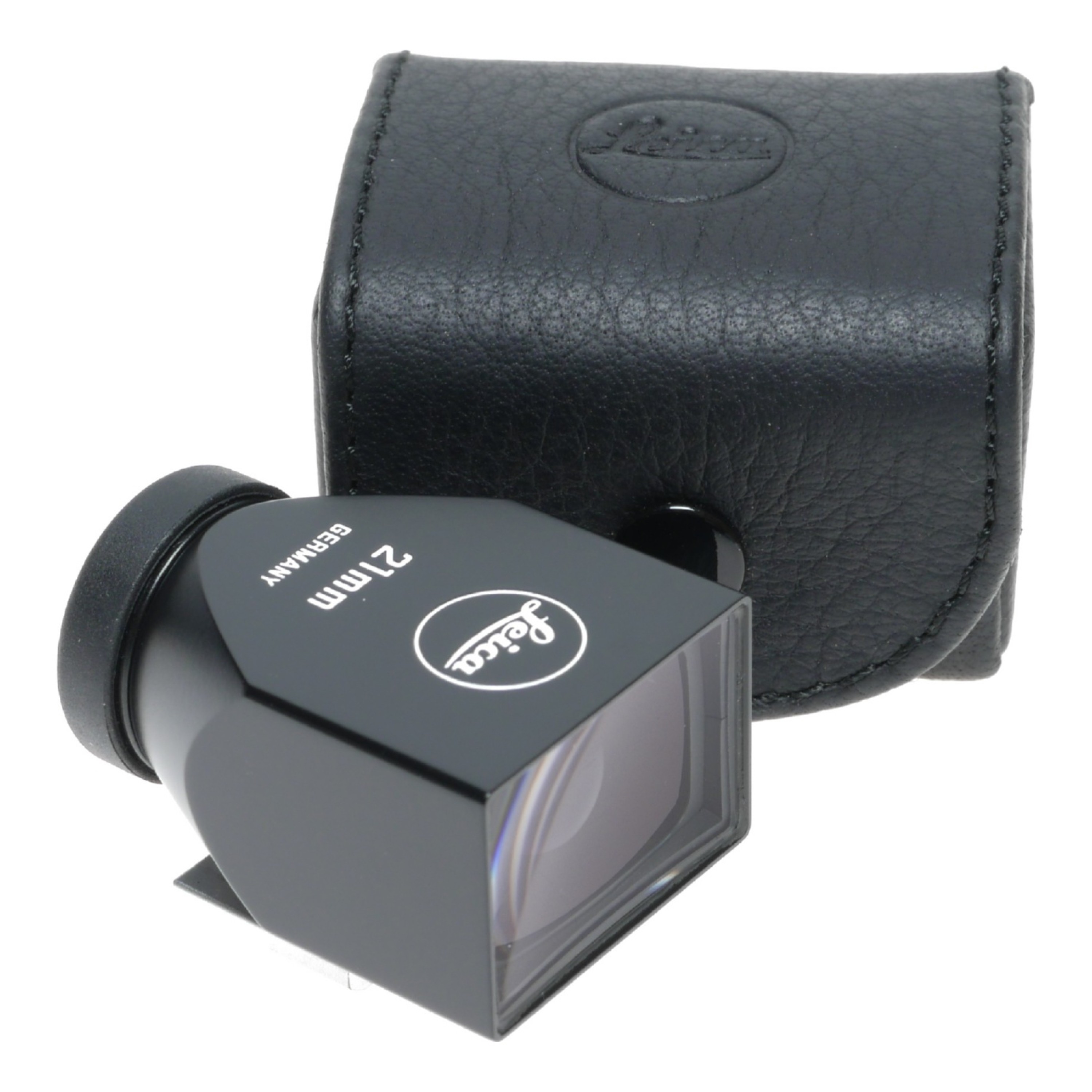 Buy leica 12024 bright line view finder 21mm wide angle lens black ...