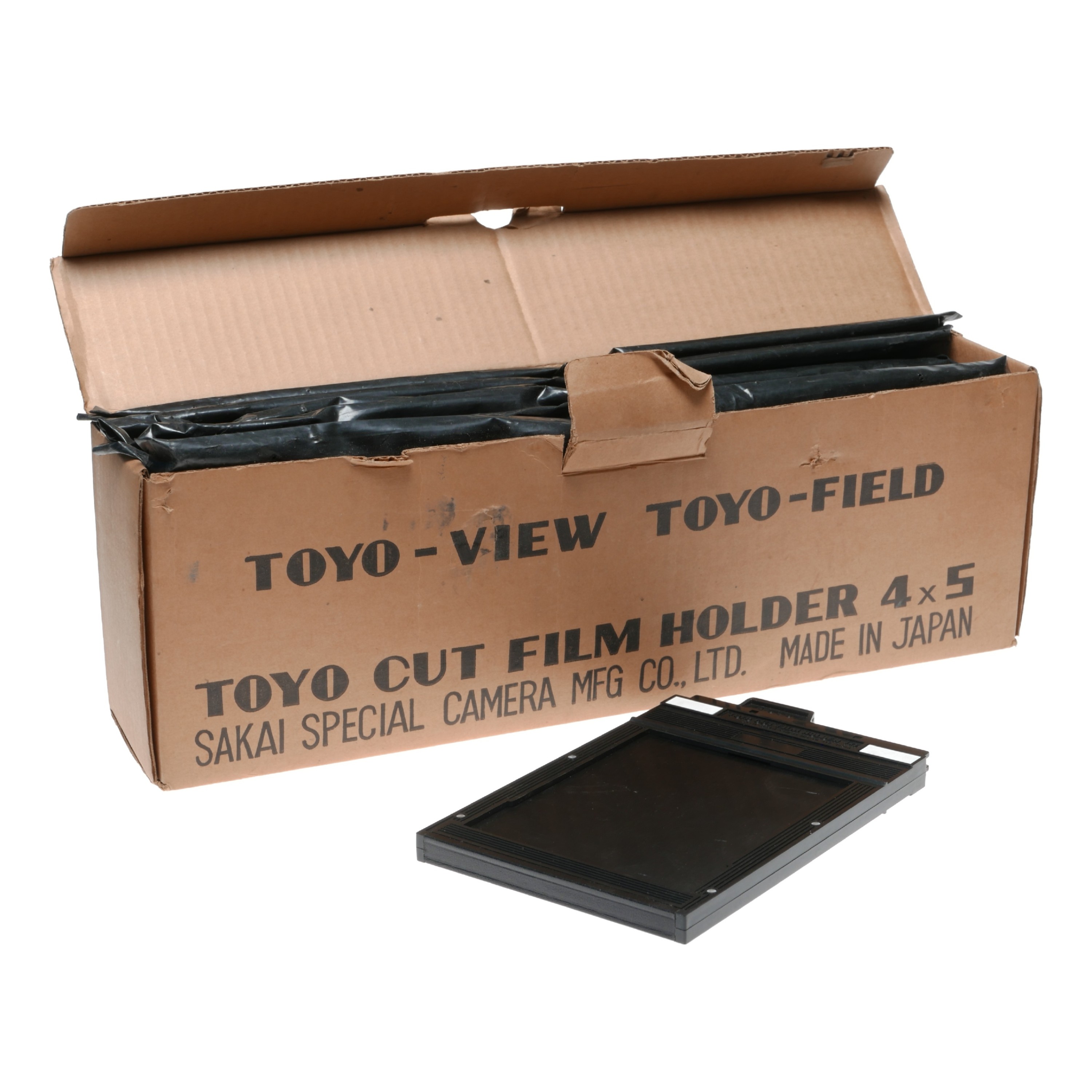 Buy toyo-view field cut film holders 4x5 box of 12 units superb condition | vintage film cameras ...