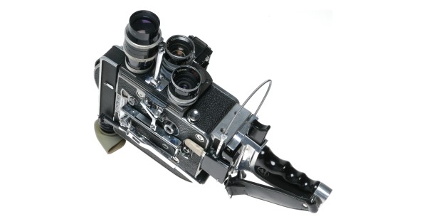 Buy bolex h16 rx reflex 3 lens turret 16mm movie camera yvar switar ...