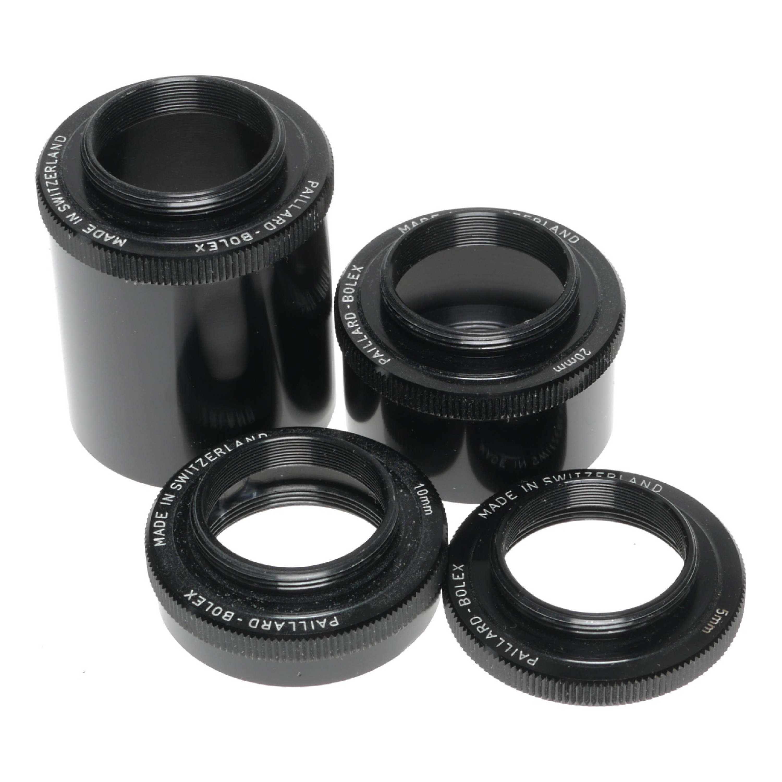 Buy bolex h16 reflex tubex complete set macro extension lens tube box ...