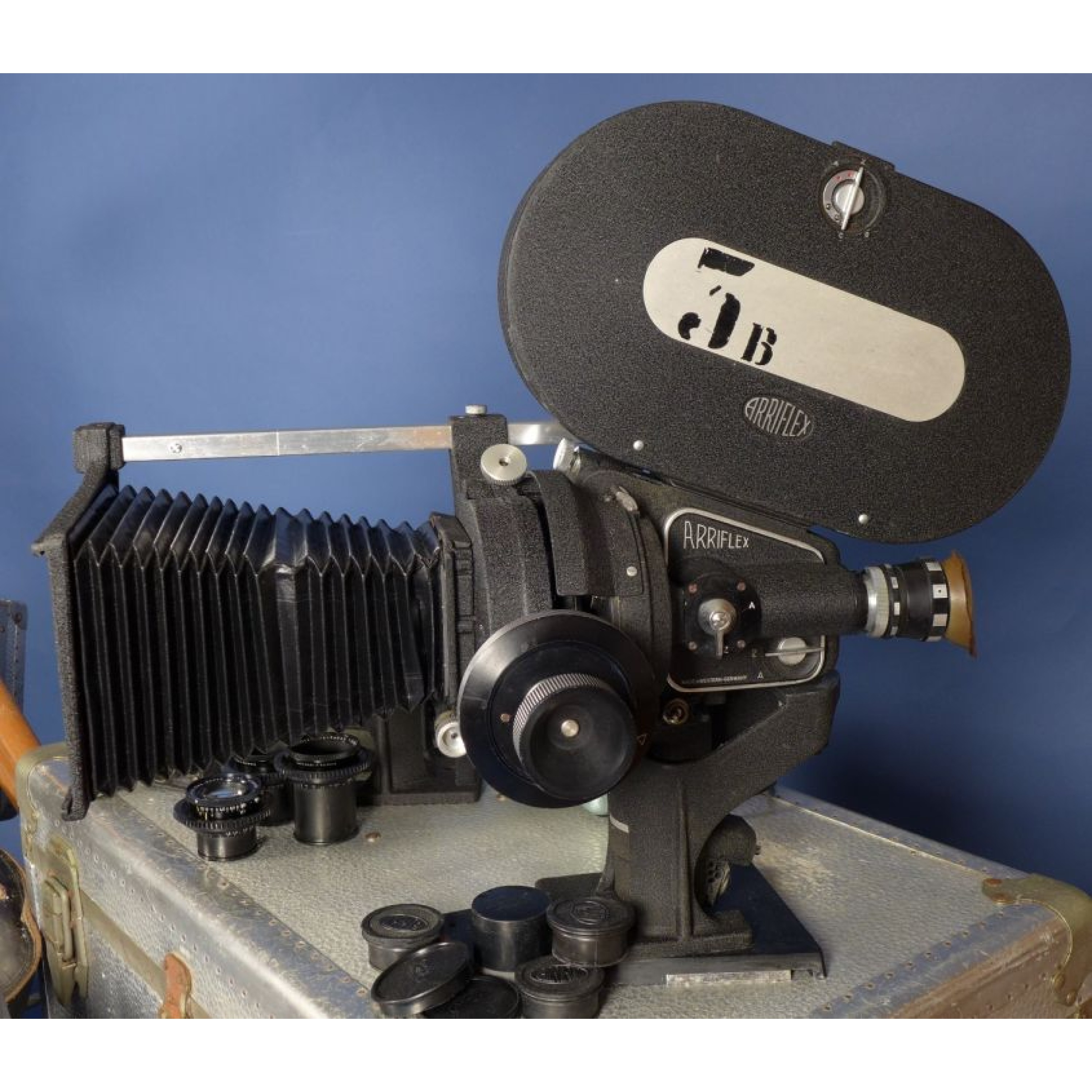 Buy arriflex iib 35mm 2b film camera lenses blimp tripod 50,28,40mm ...