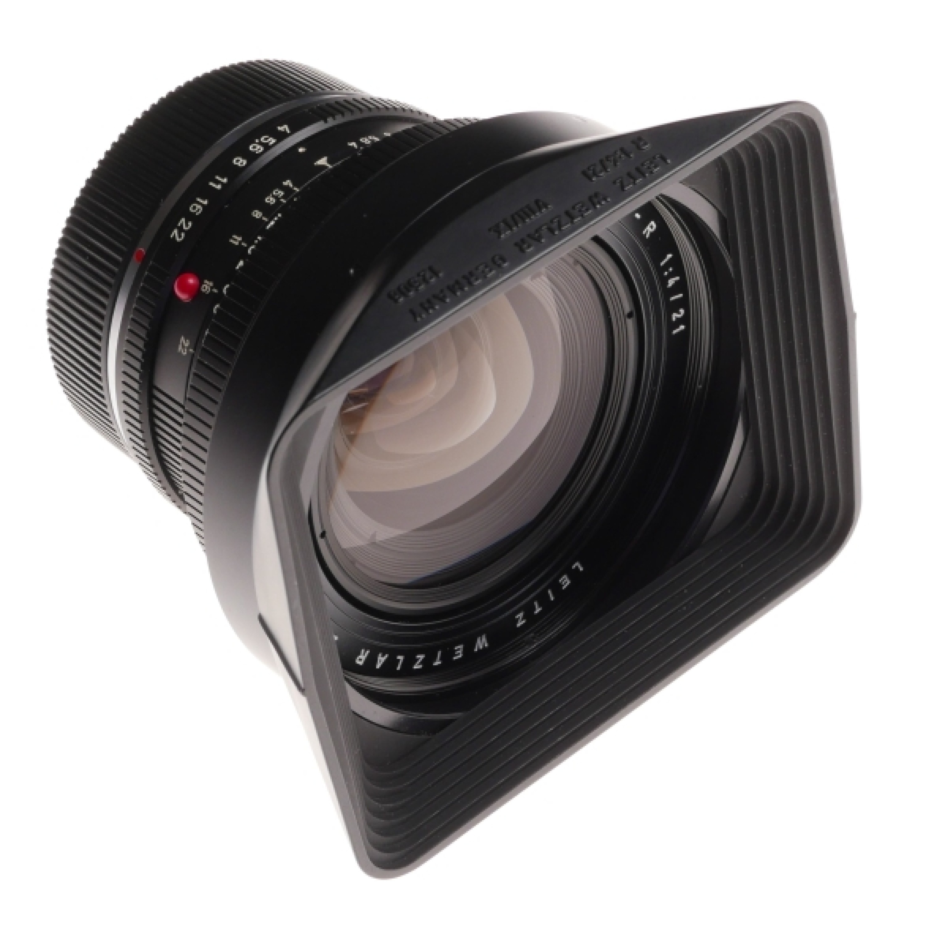 Buy leica super angulon 1:4/21 leitz mint slr camera lens ultra wide f ...