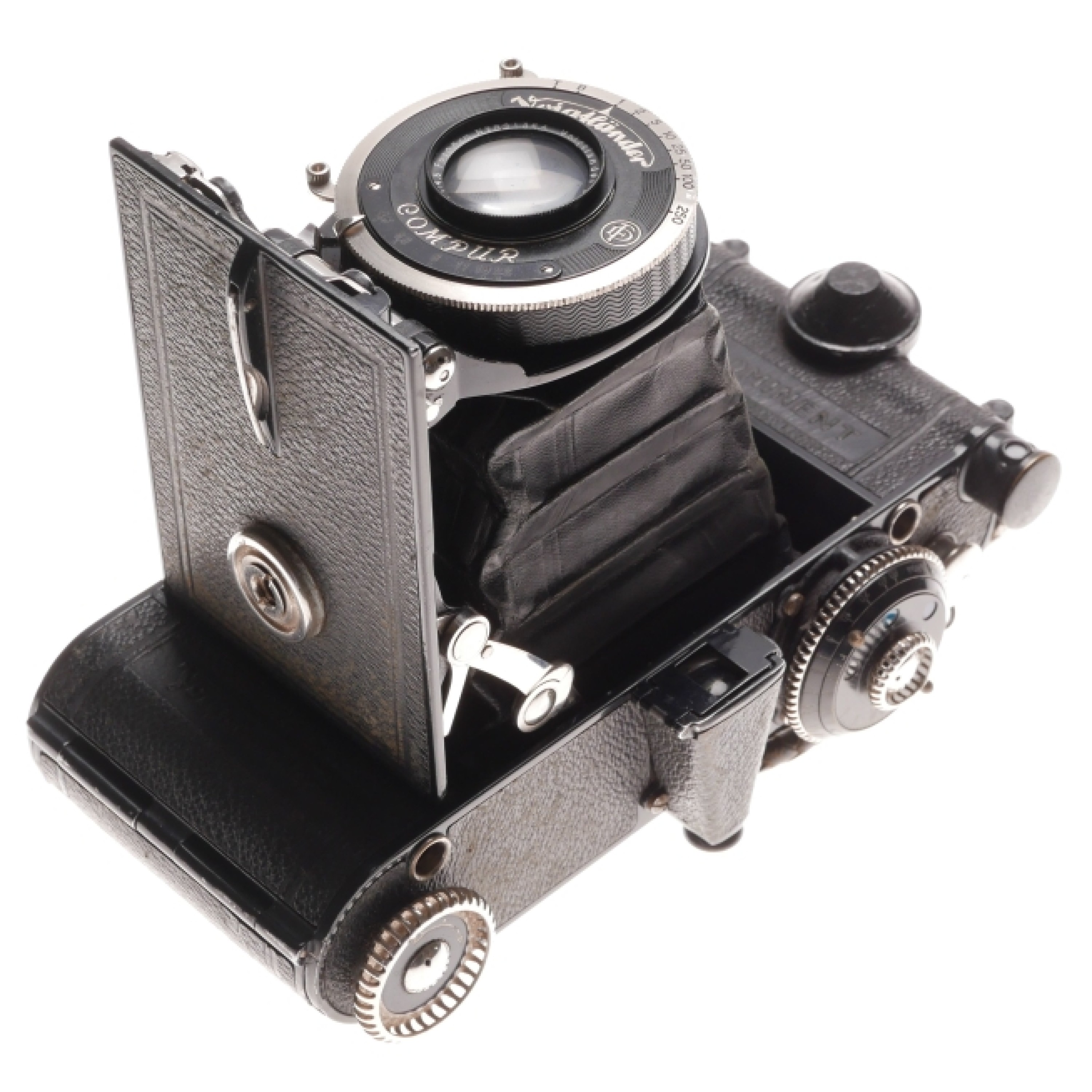 Buy voigtlander prominent 6x9 rare rangefinder camera heliar 4.5/10.5cm ...