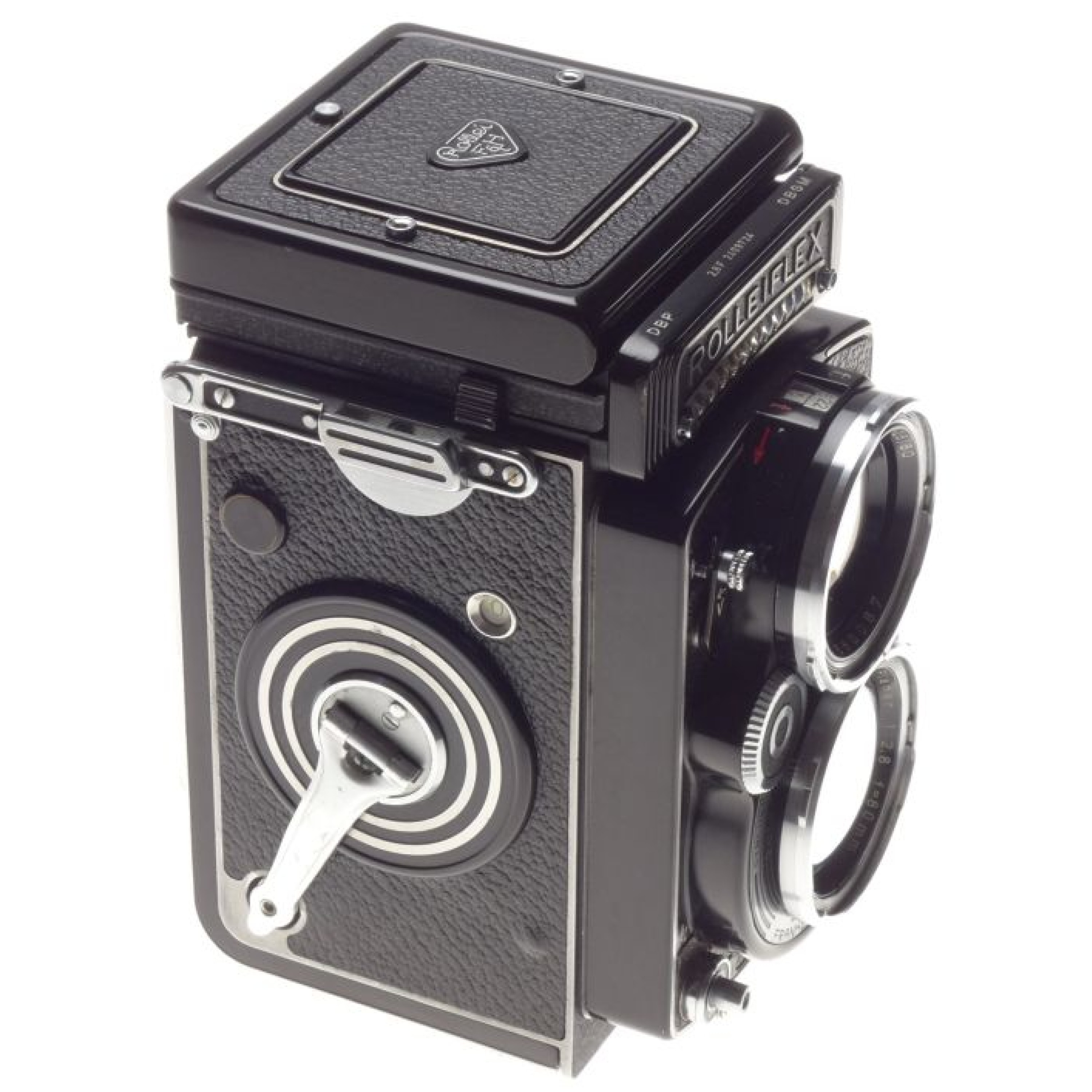 Buy rolleiflex 2.8f tlr camera zeiss planar 2.8/80mm lens prism plate ...