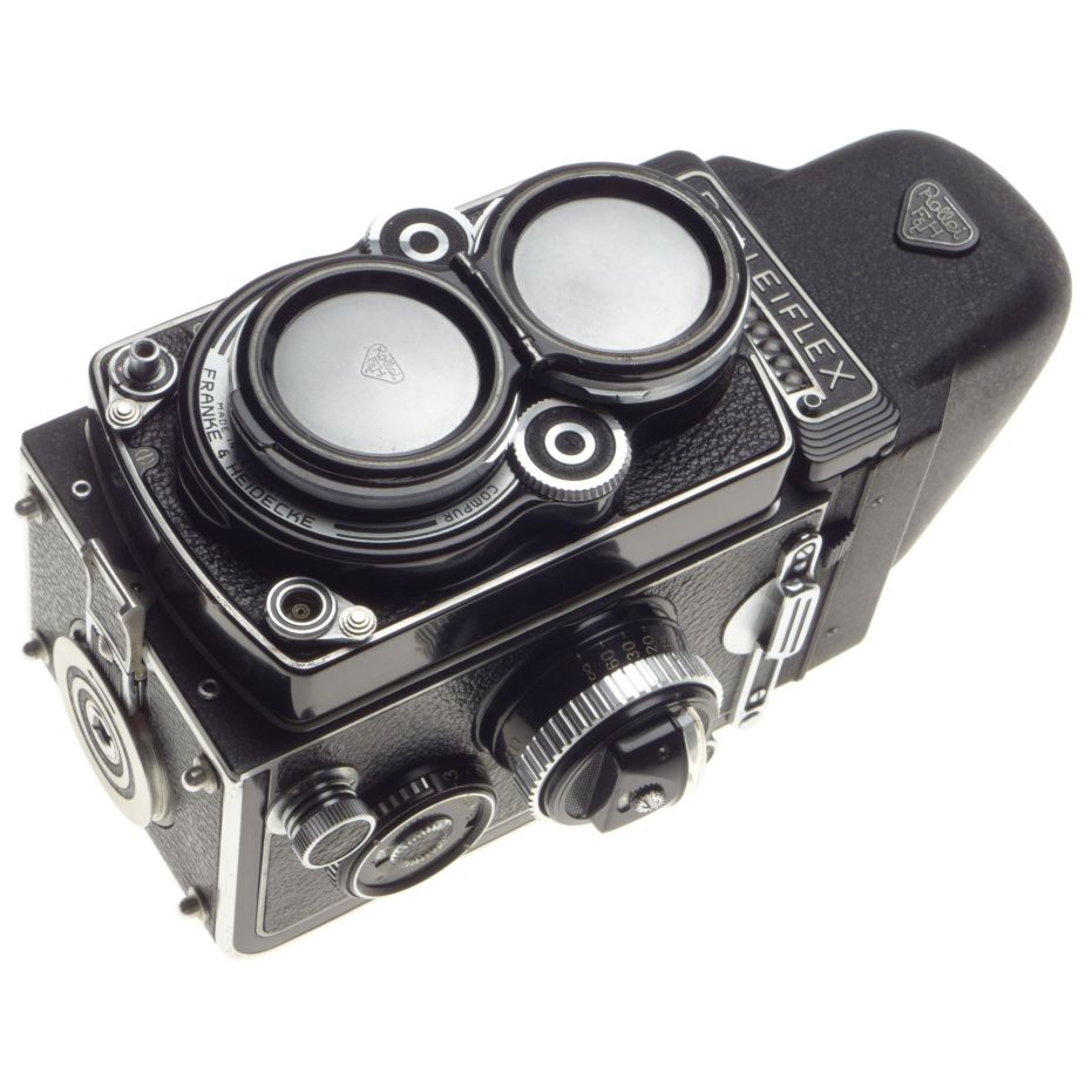 Buy rolleiflex 2.8f tlr camera zeiss planar 2.8/80mm lens prism plate ...