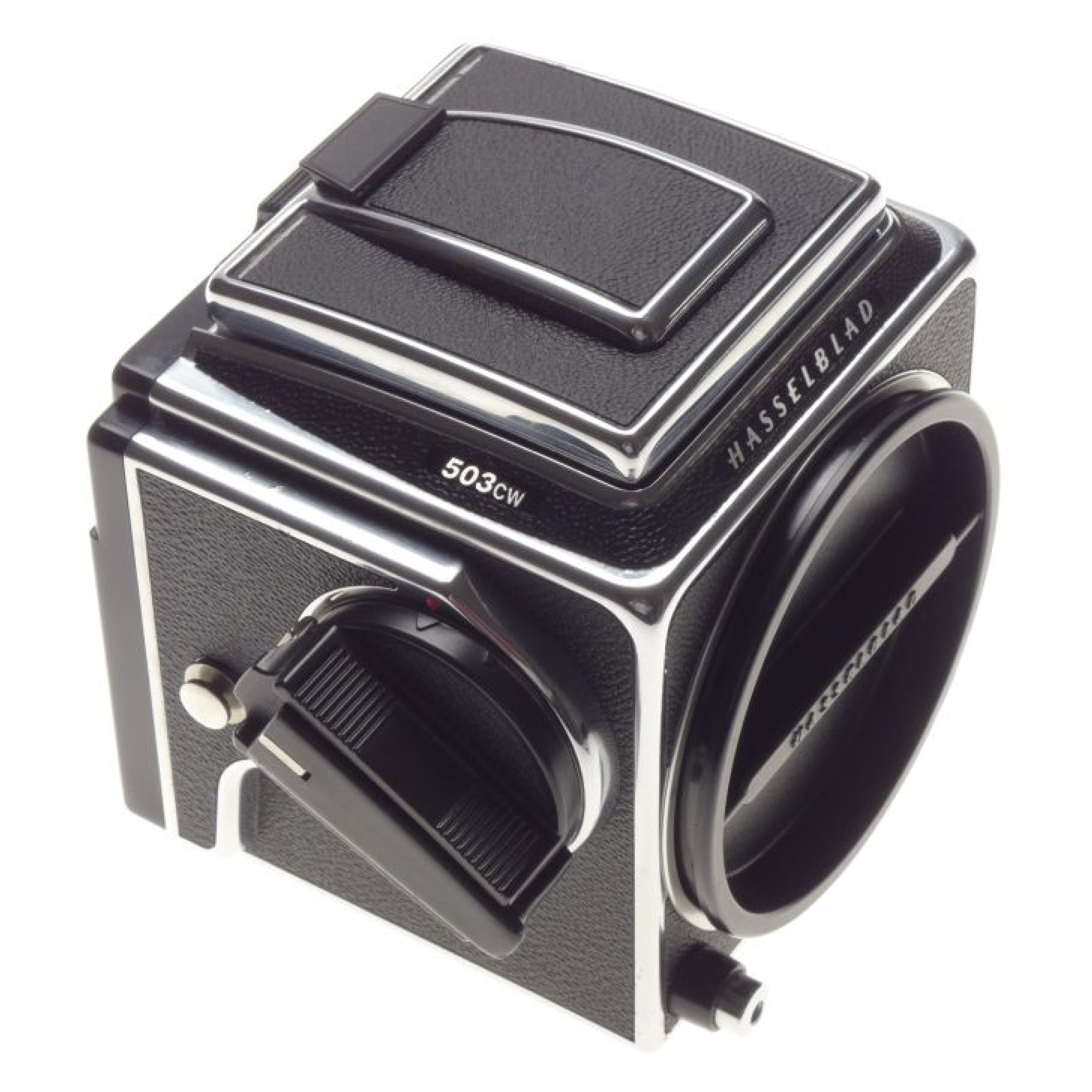 Buy hasselblad 503 cw camera body complete box acute matte screen waist ...