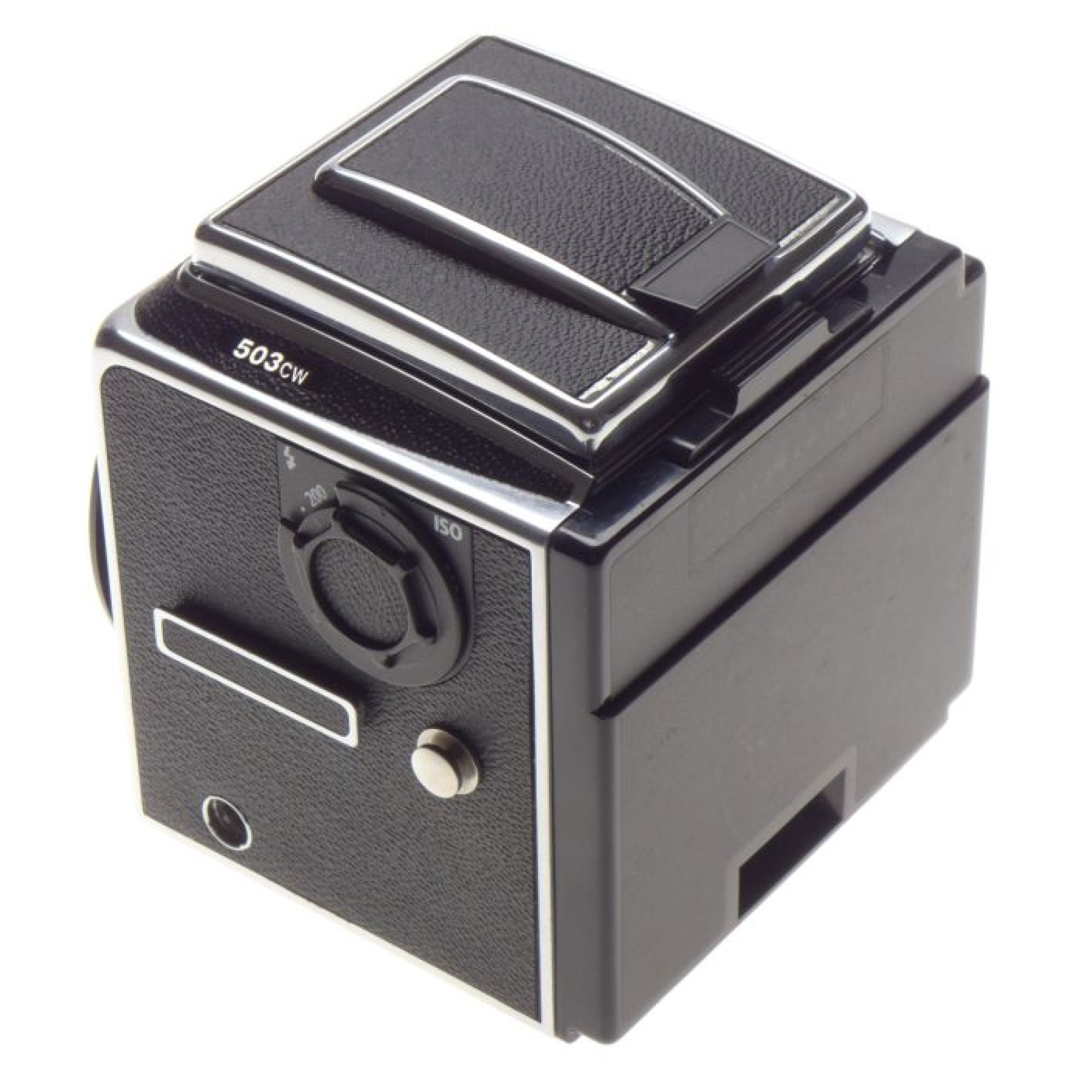 Buy hasselblad 503 cw camera body complete box acute matte screen waist ...