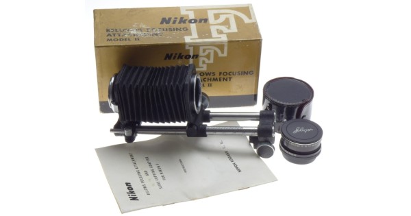 Buy bellows focusing attachment model ii to fit nikon f and slide copy ...