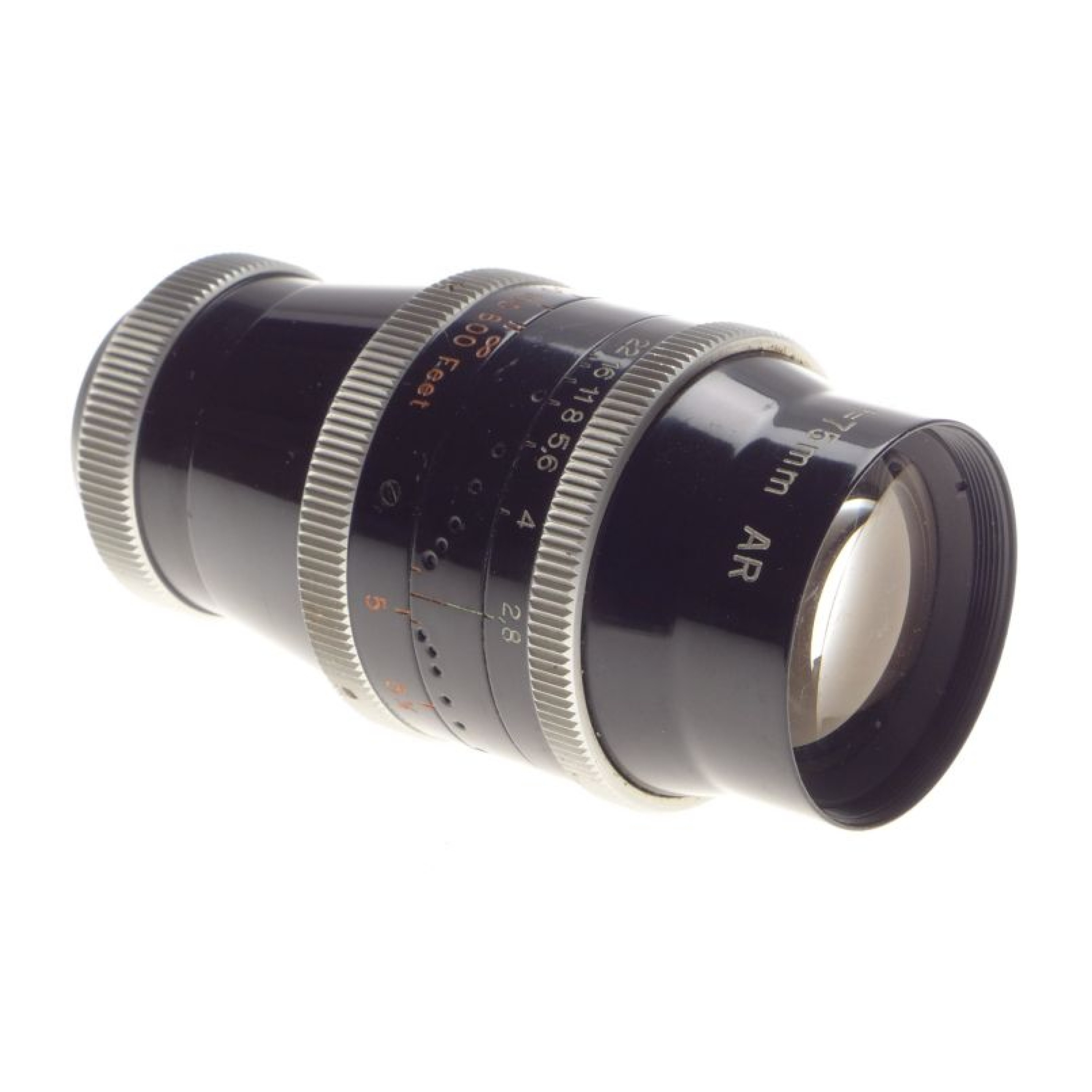 Buy bolex yvar 2.8 f=75mm used 1:2.8/75mm ar h16 rx reflex camera lens ...