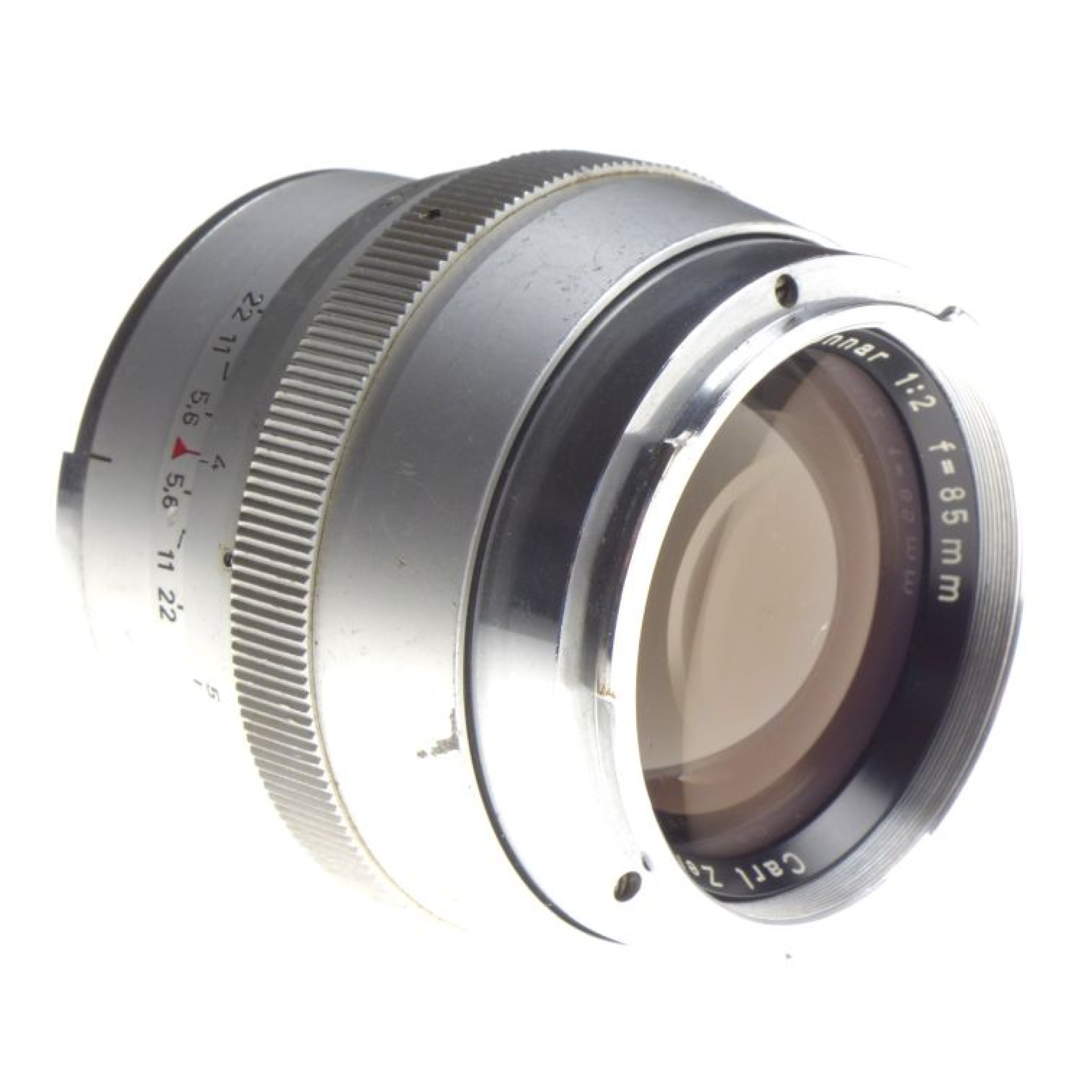 Buy ZEISS CONTAREX Sonnar 1:2/85mm chrome SLR coated prime camera lens ...