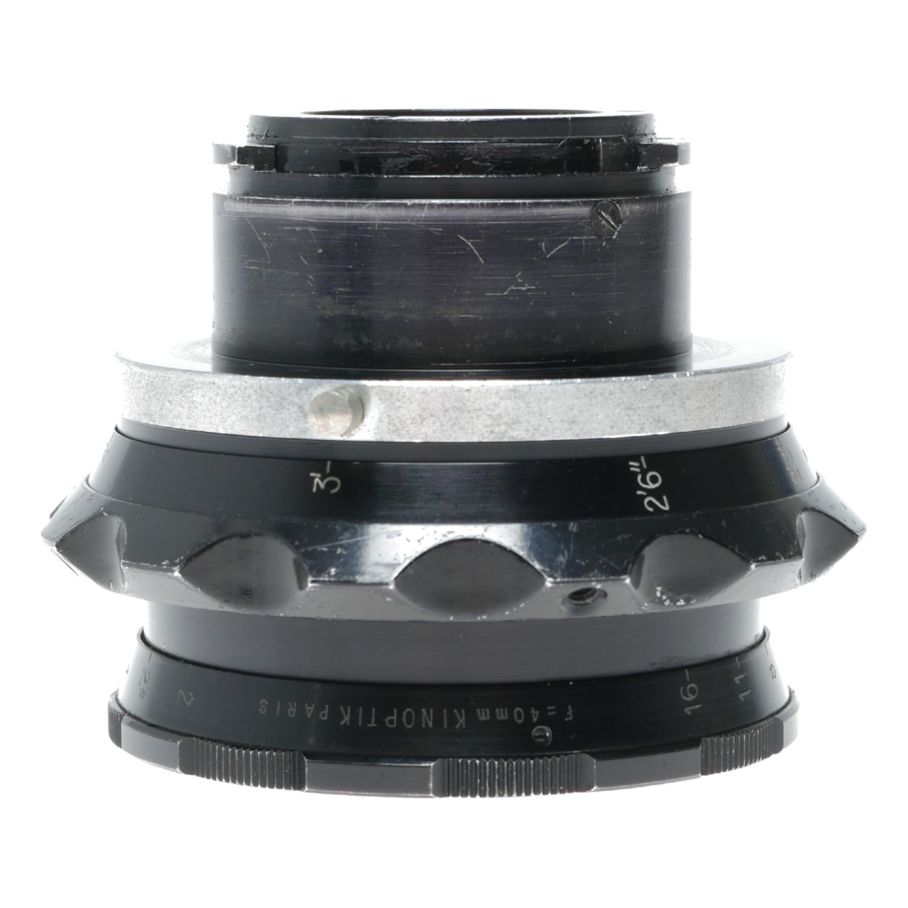 Kinoptik 1:2 f=40mm Apochromat FOCALE camera lens 2/40 Cameflex CAPS