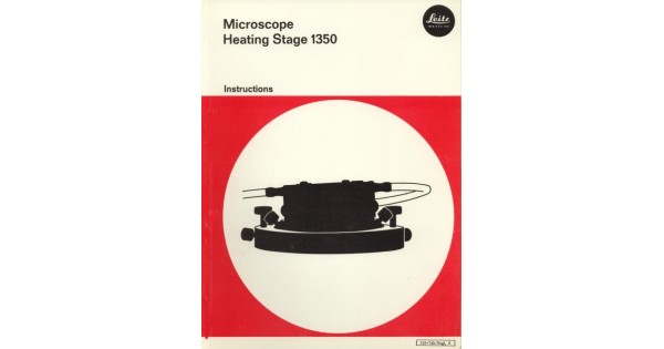 Buy leitz microscope heating stage 1350 instructions | vintage film ...