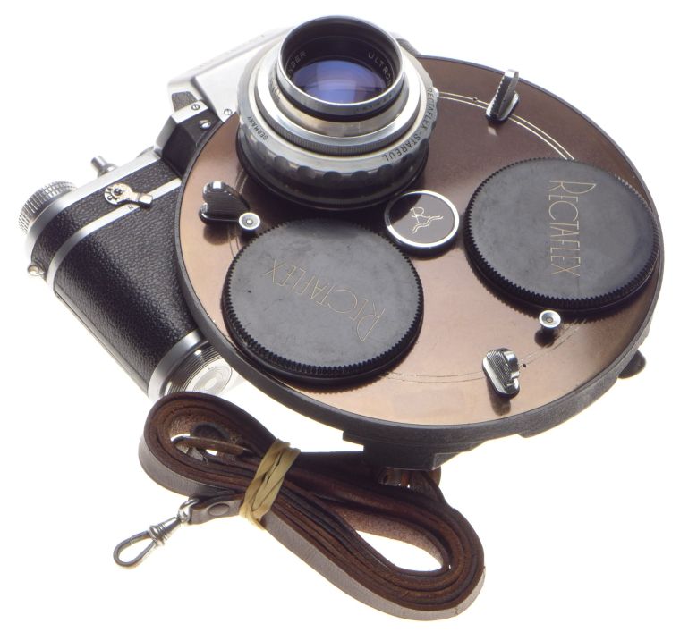 35mm SLR - RECTAFLEX ROTOR 3 lens turret vintage rare film camera ...